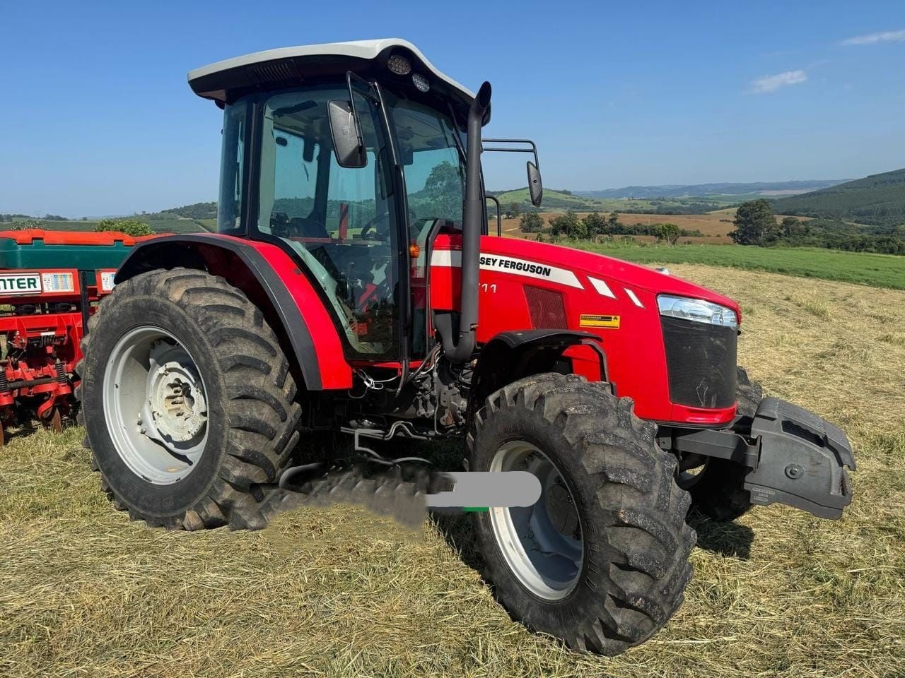 Trator MF 6711 seminovo trator massey usado 6711 trator massey 6711 ...